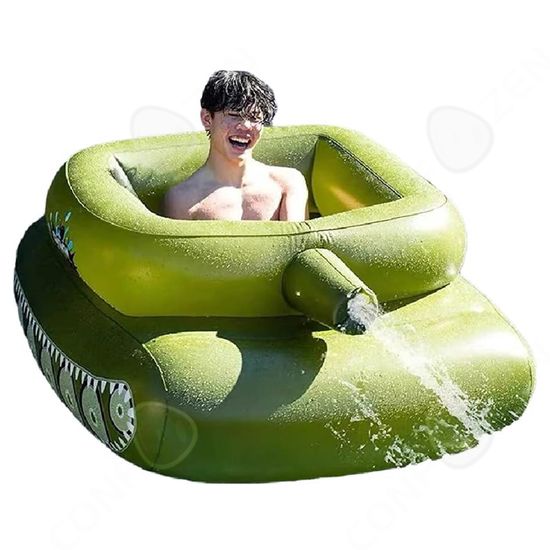 C Flotteur de piscine gonflable tank 160x120x80cm peut pulvériser de l ...