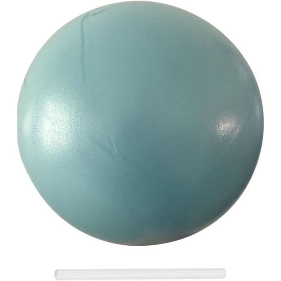 Balle de yoga et pilates 9 pouces bleu, antidérapante pour entraînement ...
