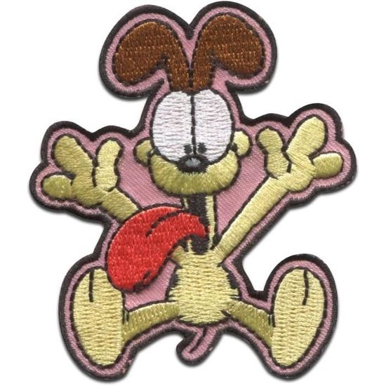Garfield Oldie Chat De Bande Dessinée Brodé - Ecusson Thermocollant ...