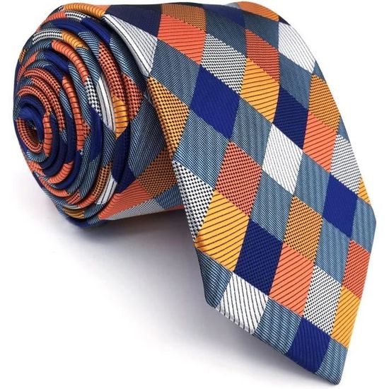 Ensemble De Cravates Multicolores Pour Hommes Avec Pochette De Costume ...