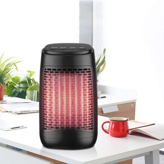 Chaufferette Intérieur, Chauffage Céramique Électrique avec Protection ...