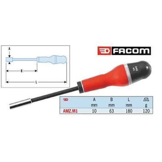 FACOM AM.M1 TOURNEVIS PORTE EMBOUTS - Cdiscount Bricolage