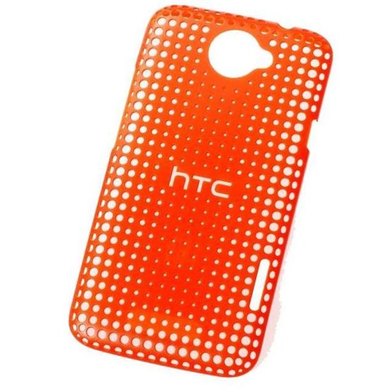 Coque One X arrière perforée orange d'origine htc - Cdiscount Téléphonie