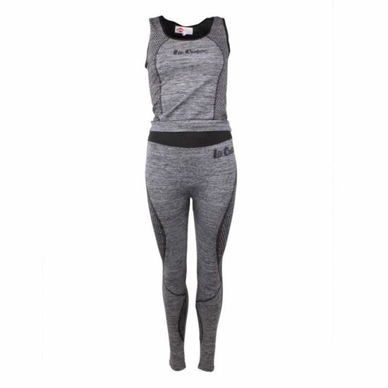 Ensemble sport debardeur et legging Femme LEE COOPER Noir - Cdiscount ...