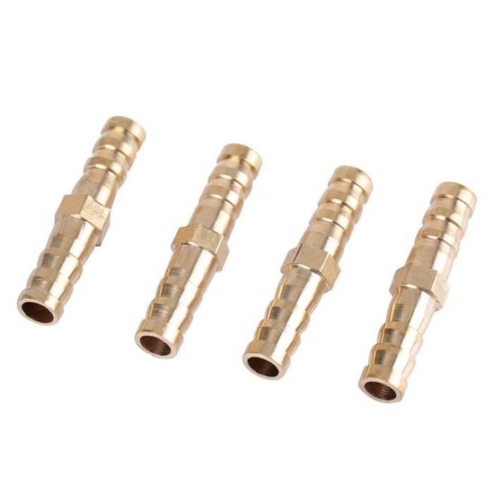 YUM Raccord Tuyau Laiton Réducteur 8-8mm Plug Connecteur - Cdiscount Bricolage