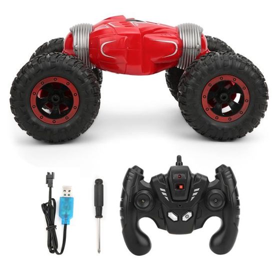 Zerone Jouet de voiture RC 1:16 2.4G Télécommande Stunt Car Modèle Double Face Conduite RC ...