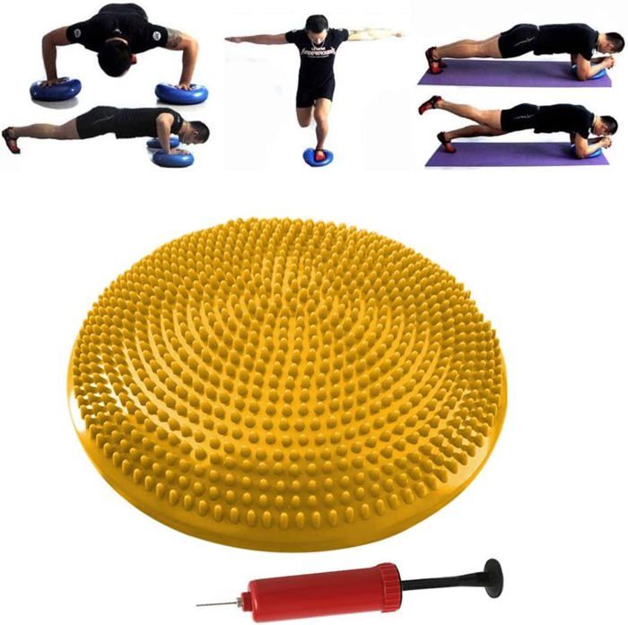 Planche D'Équilibre Proprioception Balance Board Physio Wobble Coussin ...