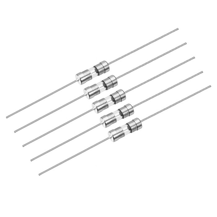 Fusible SOURCING MAP 5Pcs 3,6mm x 10mm 250V T2A Fusibles à Lente Fusion Temporisation Axial ...
