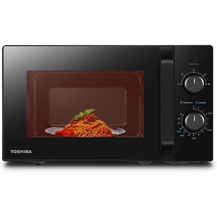 Micro-ondes monofunction pose libre TOSHIBA MW2-MM20PF(BK) - 20L - 800 W - Noir - Cdiscount ...