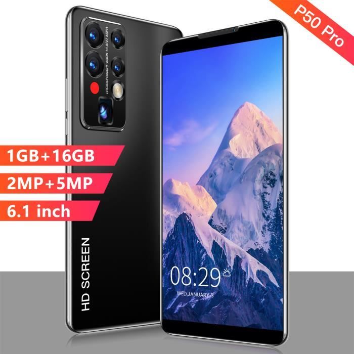 Guotobe Smartphone Grand Écran 6,1 Pouces Plein Écran Smartphone ...