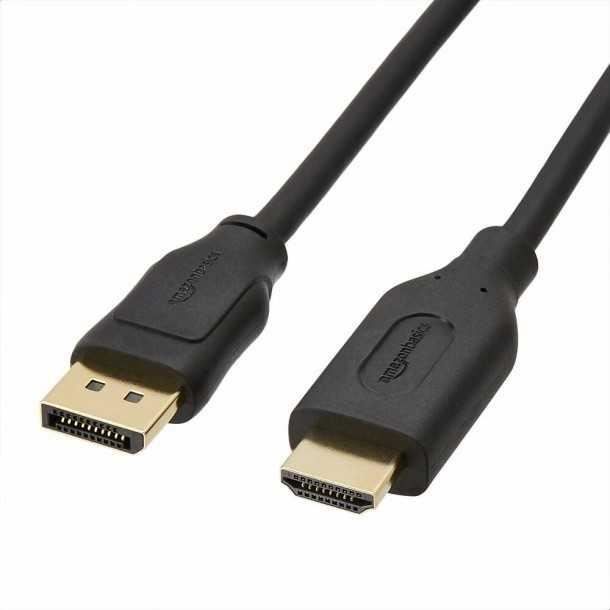 Câble Amazon Basics DisplayPort vers HDMI 0,91 m (3 ft) - Noir ...