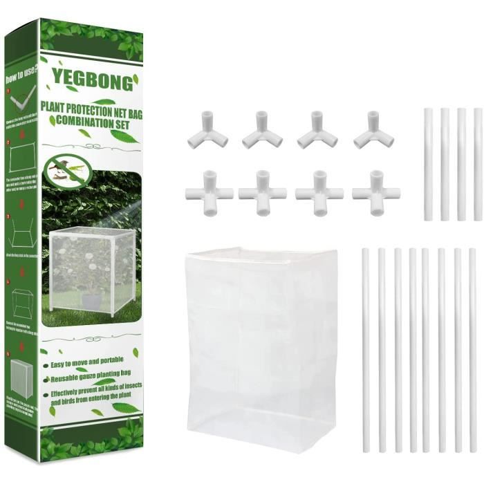 Marooma Filet de protection de jardin avec support - Filet de ...
