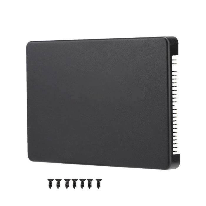Aizhiyuan Boîtier de Disque Dur SSD mSATA vers IDE Boîtier de Disque ...