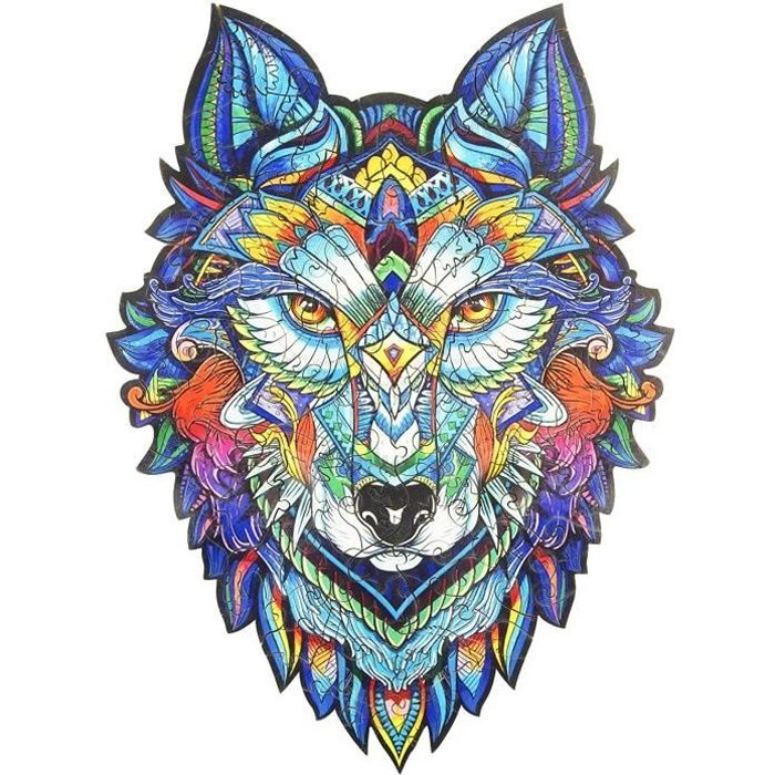 Puzzles en Bois - Pièces de Puzzle de Forme Unique Meilleur Cadeau pour ...