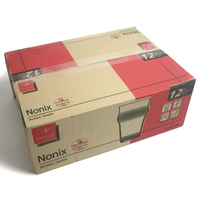 BORMIOLI ROCCO 1130329 Nonix Verres en Verre pour bière, 29 cl ...