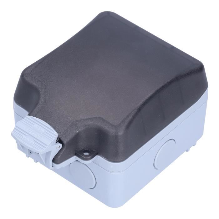 Cikonielf Boîtes électriques Boîtier de prise étanche IP66 Boîtier de ...