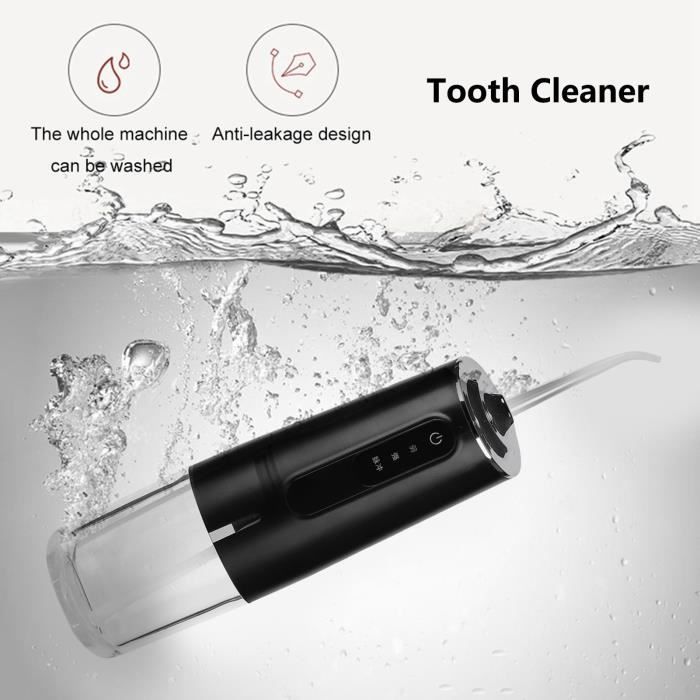 Rinage Des Dents Irrigateur Buccal Portable, 3 Modes, Chasse-Dents ...
