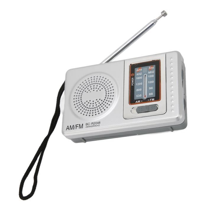 Radio portable DSP Puce AM FM Transistor Radio avec haut-parleur ...
