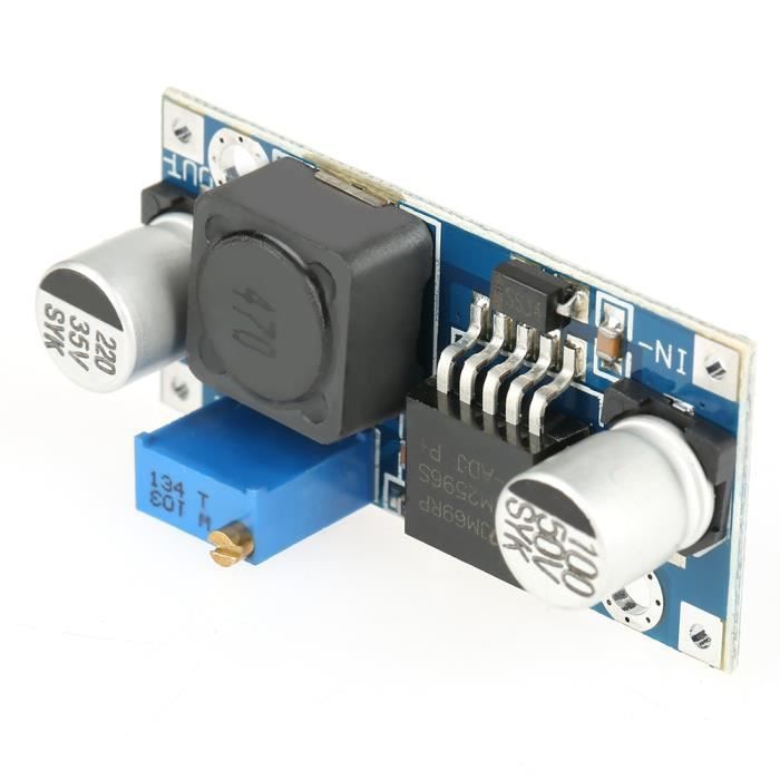 Fafeicy module Buck 4 pièces DC ~ DC abaisseur CV Module d'alimentation de tension de courant ...