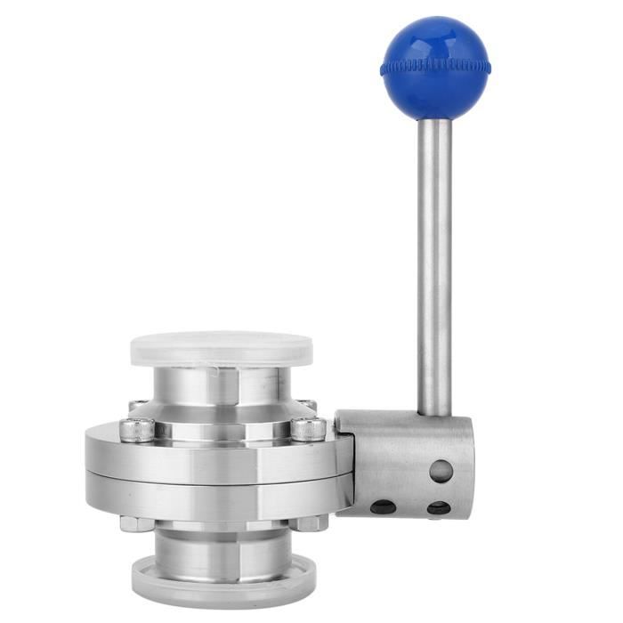 Valve Sanitaire en Acier Inoxydable 304 à Levier de 1,5 pouce pour Eau ...