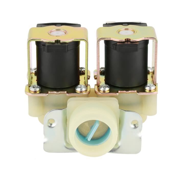 Électrovanne électrique, DN20 G3/4 DC 12 V Laiton Normalement fermé ...