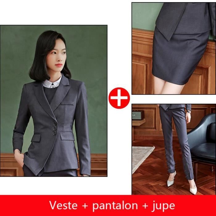 Costume Femme de marque de cérémonie Costume d'interview Costume de ...