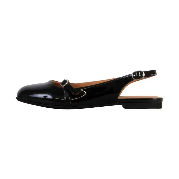 Ballerines Cuir Emilie Karston Tiffany - Verni noir Verni noir ...