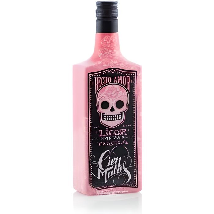 Tequila à la liqueur de fraise Cien Malos - La cave Cdiscount