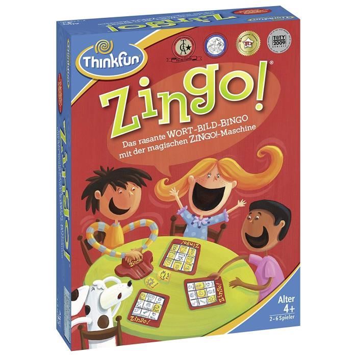 Ravensburger Thinkfun Zingo. Jeu - Jeu en langue allemande - 76351 ...