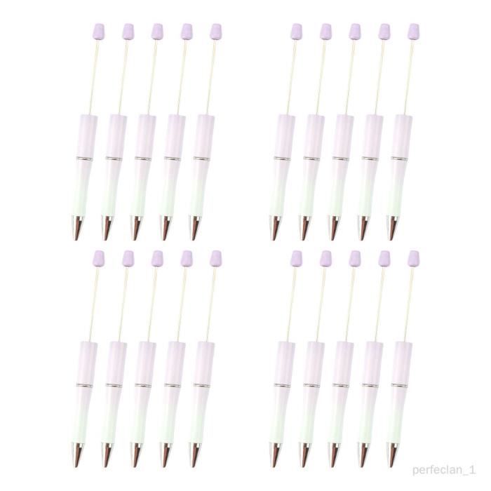 Stylos à perles - SHIWAKI - Roller - Couleur(s) : Violet - Assortis ...
