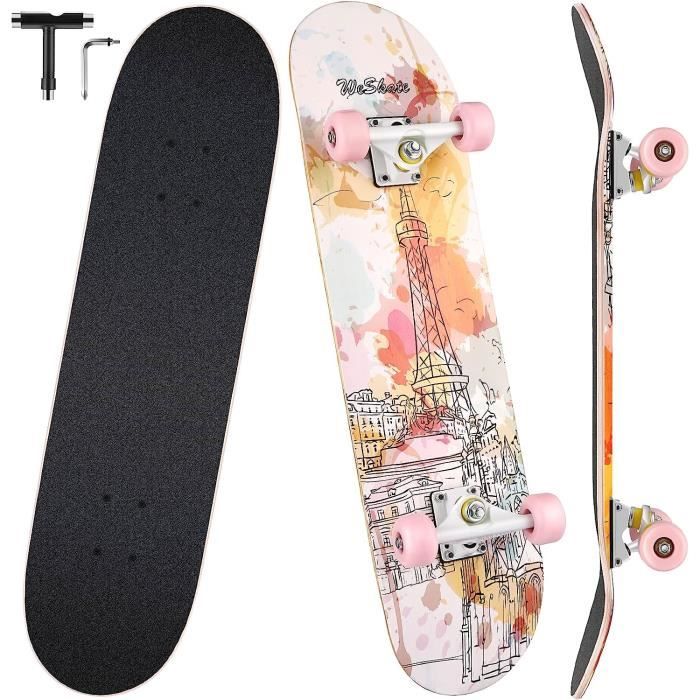 Planches À Roulettes Pour Débutants, Planche À Roulettes Complète De 31 ...
