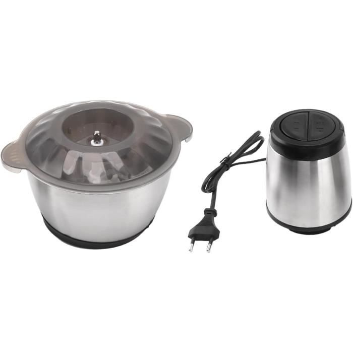 Hachoir à viande électrique de cuisine en acier inoxydable 200W TRAHOO ...