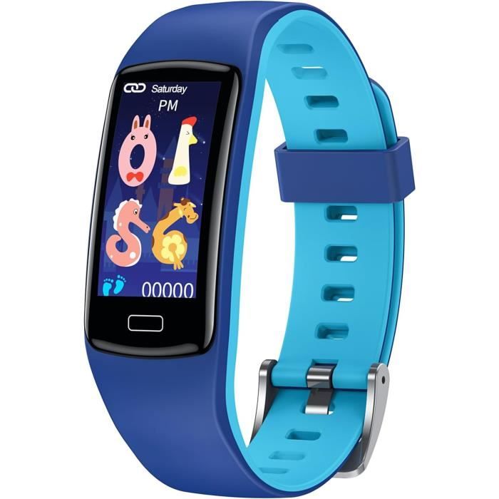 Montre Connectée Enfant Sport Smartwatch: 0.96"Connecté Bracelet Fille Garcon Fitness Tracker ...