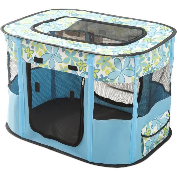 Pliable Souple Grand Parc Chien Parc À Chiot Enclos Pour Chiens Chats ...