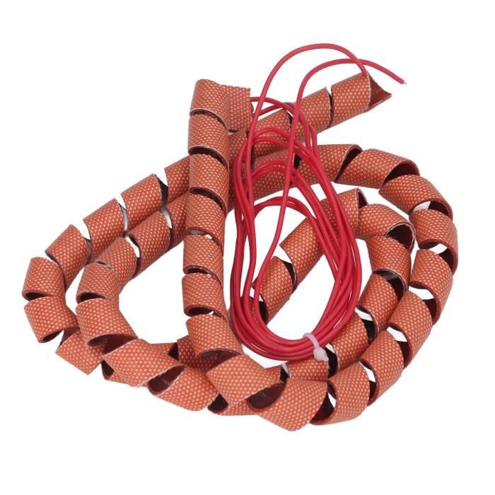 Ruban chauffant en silicone en spirale VVIKIZY - pour tuyaux de 8 à 12 ...