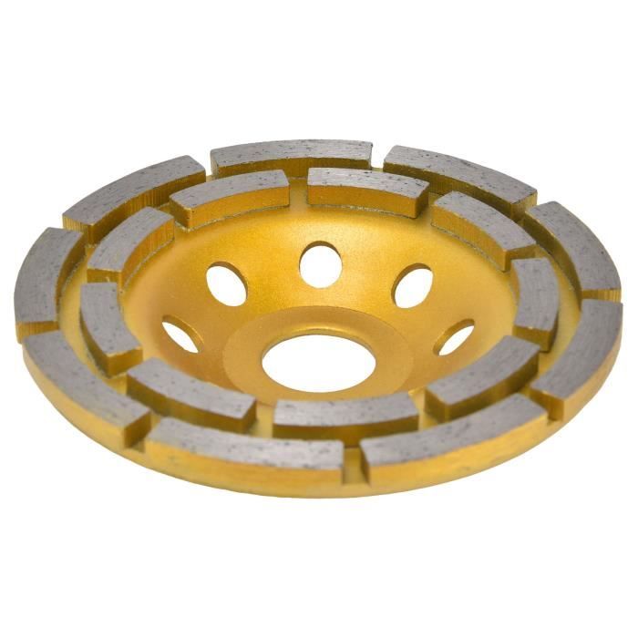 Disque de meuleuse d'angle YOSOO - Meule diamantée pour béton, pierre ...