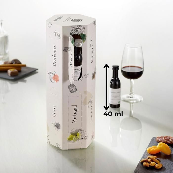 Coffret vins - 12 vins France/Europe - Vin/Rouge/Blanc/Rosé - Coffret ...