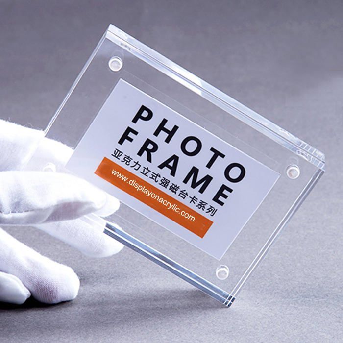 4X6" Tableau Cadre Plexiglass Magnetique,Acrylique Cadre Photo Avec ...