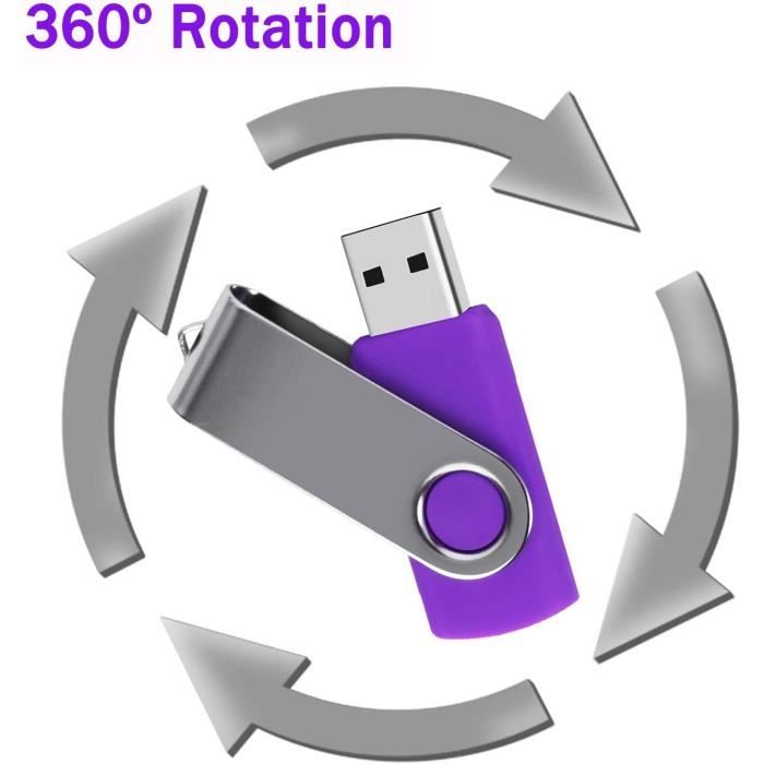 Lot De 50 Cles Usb 2.0 Clé Usb 8Go Lecteur Usb Flash Drive Mémoire ...