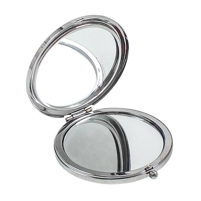 Miroir de poche en métal Blanc - Cancer Signe astrologie Zodiaque ...
