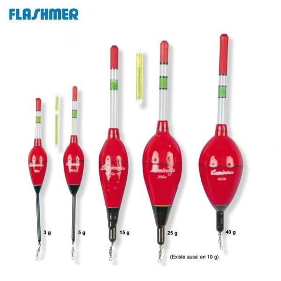 FLOTTEURS ECLAIRANTS FLASHMER Modèle : 10 Grs - Cdiscount Sport