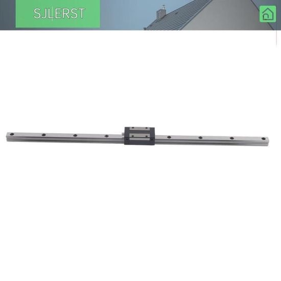 Kit de guidage linéaire - SJLERST - 500 mm - Acier à roulement - Performances stables ...