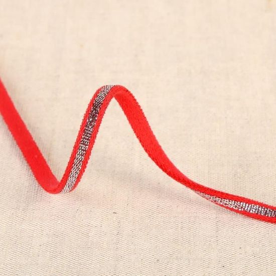 Bobine élastique spaghetti - STP - 25m - Couleur rouge - Idéale pour ...