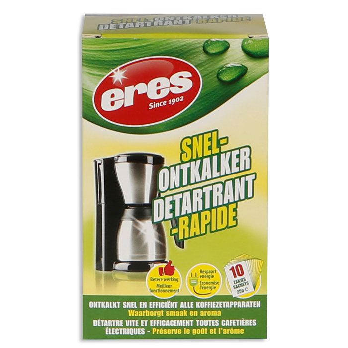 Détartrant poudre à base d'acide citrique - Eres - 10 x 25 gr ...