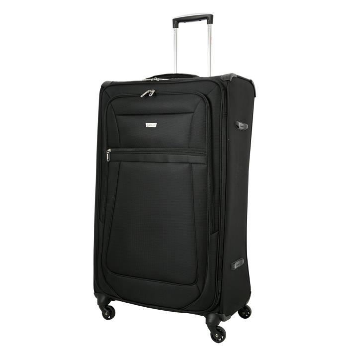 Aerolite Bagage de Soute Renforcée Valise Souple Léger 4 Roulettes ...