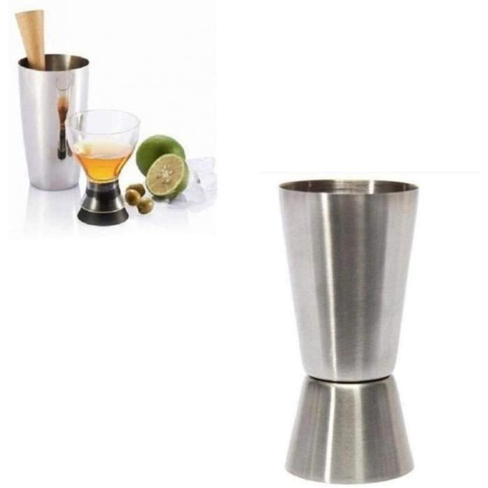 Jigger Simple Double Shot Court Boisson Spirit Measure Cup Cocktail Bar ...