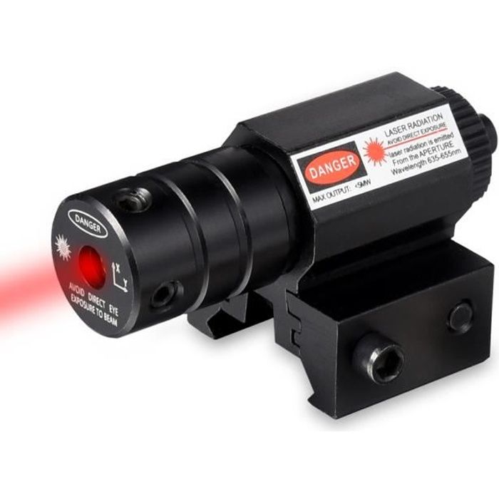 Mini point d'arme à points rouge Laser Gunsight Spectre laser Point de ...