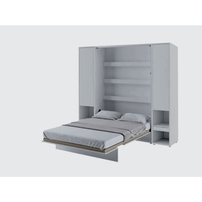 Lit escamotable 140 x 200 cm avec 2 armoires et 2 tables de chevet ...