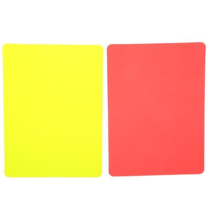Arbitre outil PVC matériel arbitre pratique carte rouge, football ... Arbitre outil PVC matériel arbitre pratique carte rouge, football ...