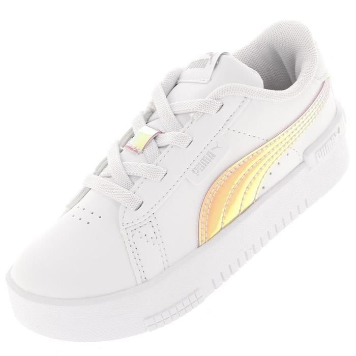 Basket à Lacets Puma Enfant Jada Halo PS Blanc - Cdiscount Chaussures